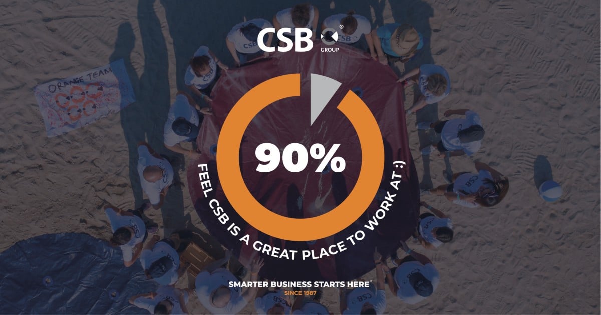 Outstanding employee engagement at CSB Group!