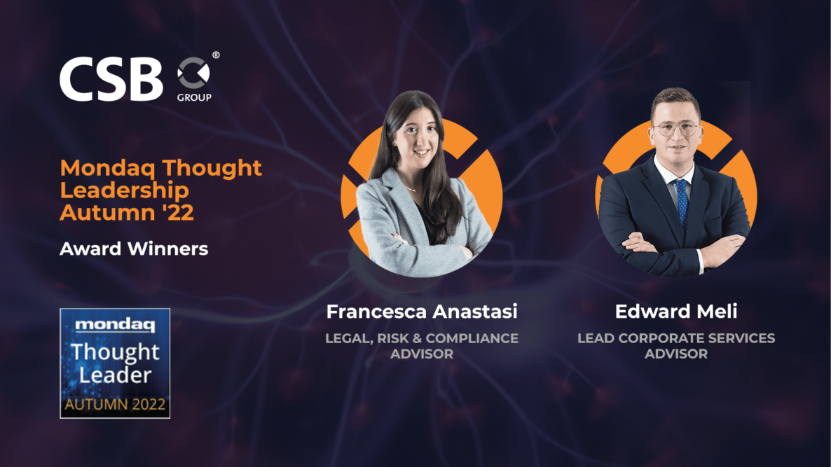 CSB Group team members win Mondaq’s Autumn ’22 Awards - CSB Group