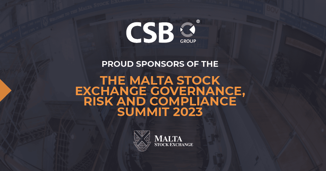 CSB Group to exhibit at the Malta Stock Exchange Governance, Risk and ...