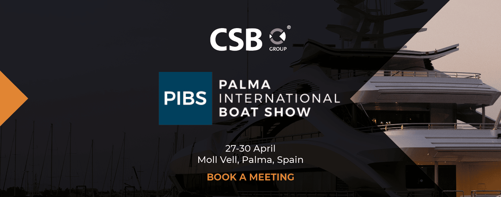 CSB Group to attend the Palma International Boat Show - CSB Group
