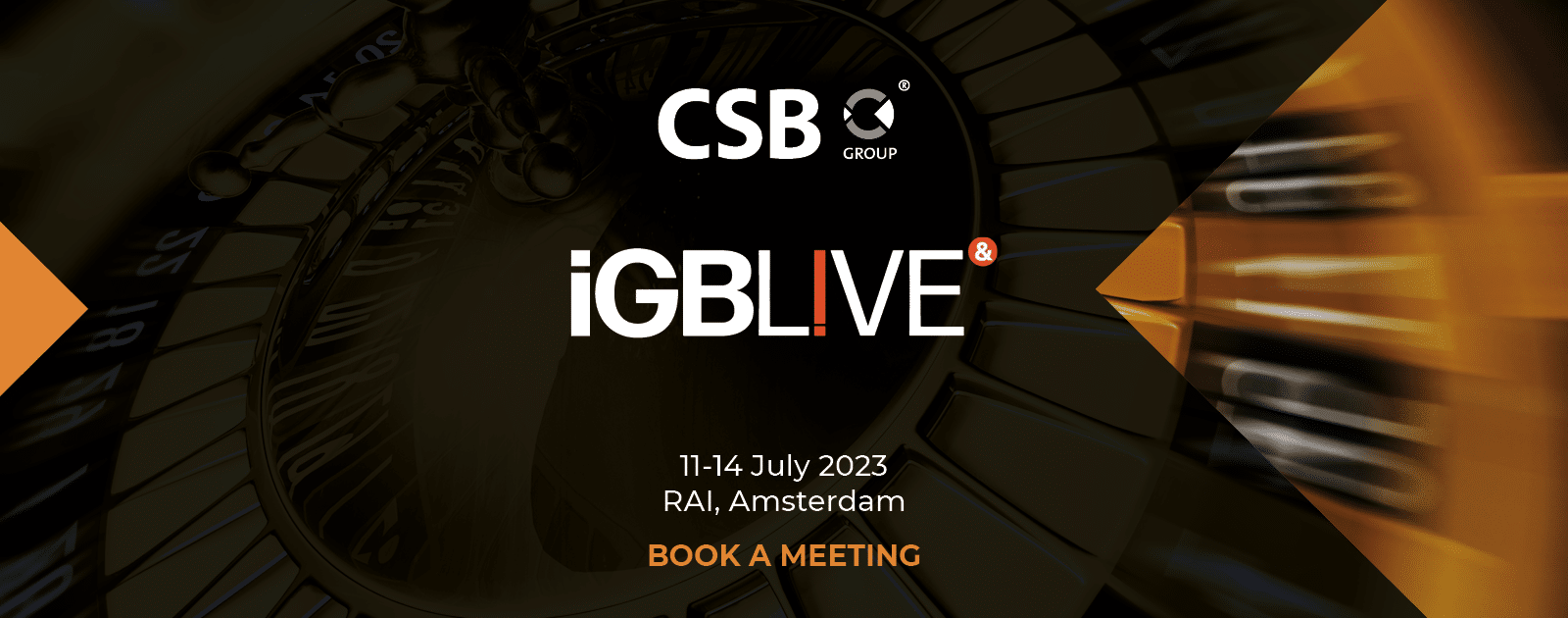 Meet CSB Group at iGB Live! 2023 - CSB Group