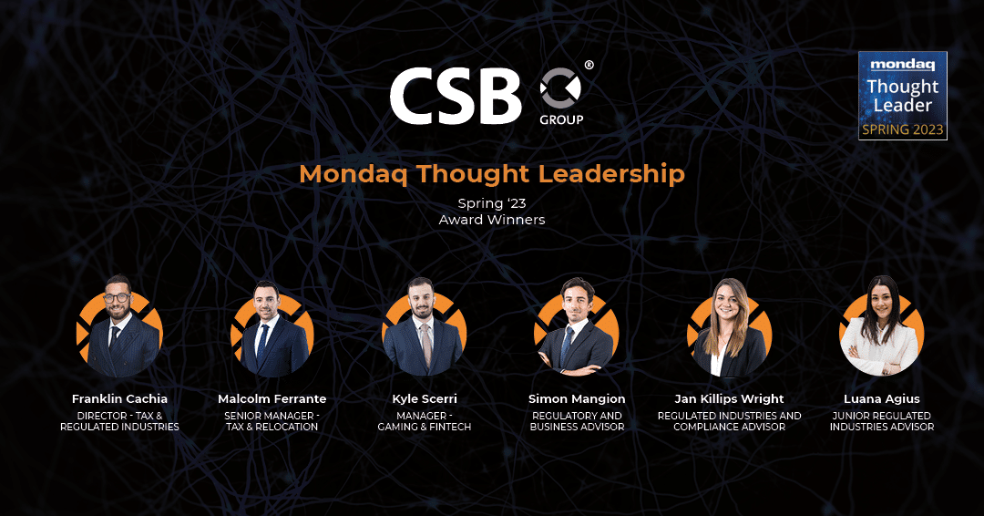 CSB Group team members win Mondaq’s Spring ’23 Awards - CSB Group