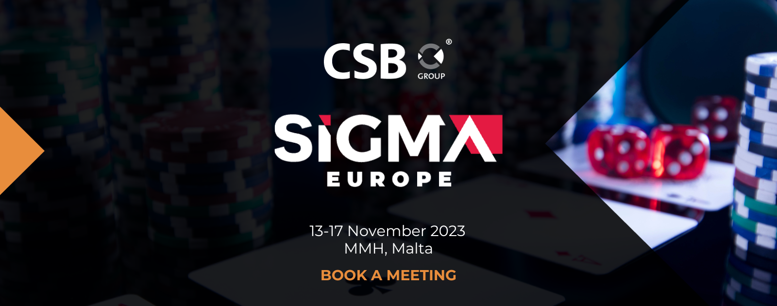 Meet us on stand 1040 at SiGMA Europe 2023! - CSB Group