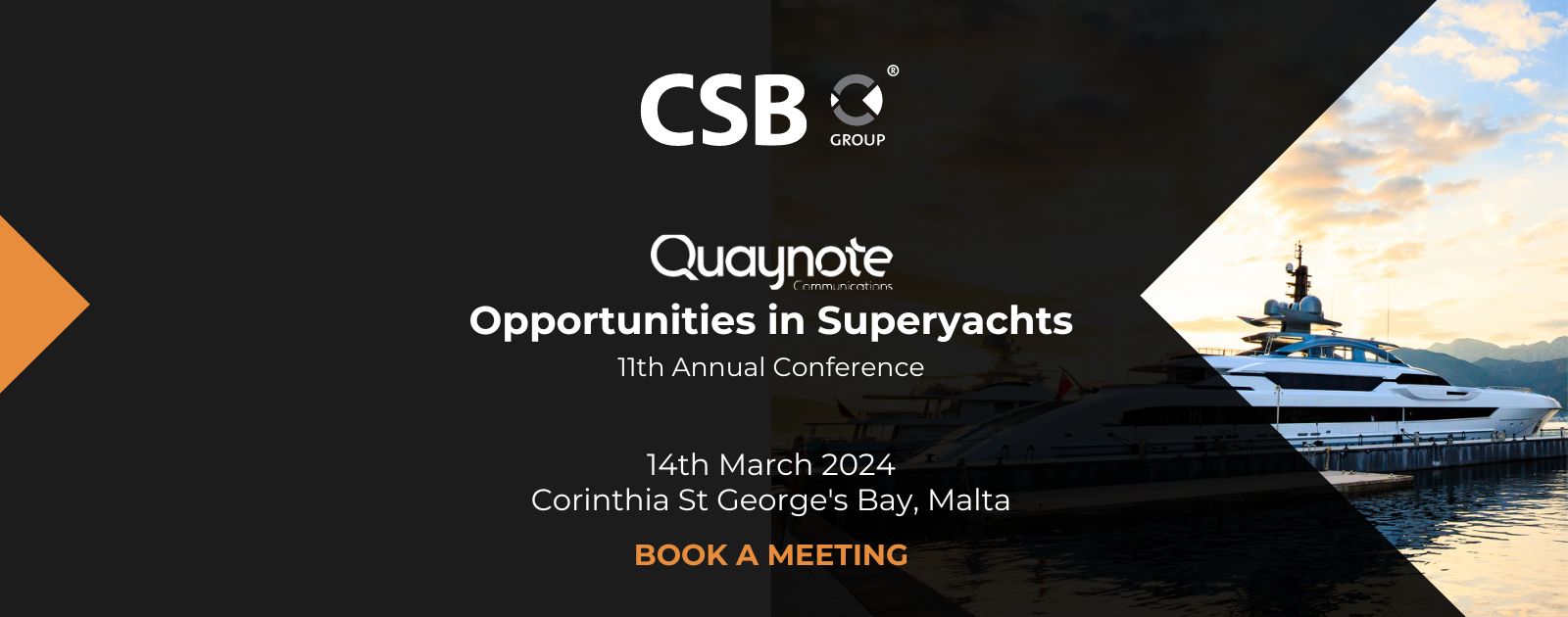 CSB Group to attend Opportunities in Superyachts, 11th Annual ...