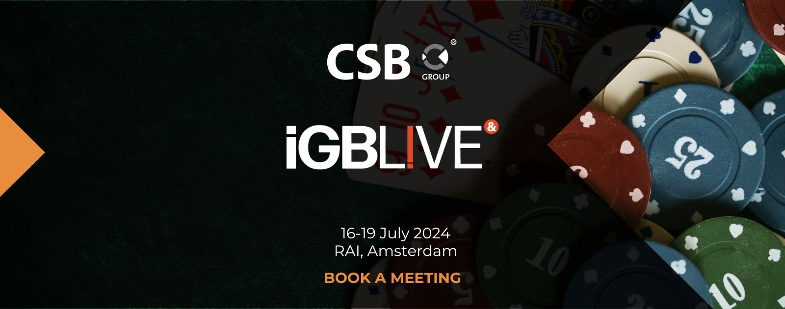 Meet CSB Group at iGB Live! 2024 - CSB Group