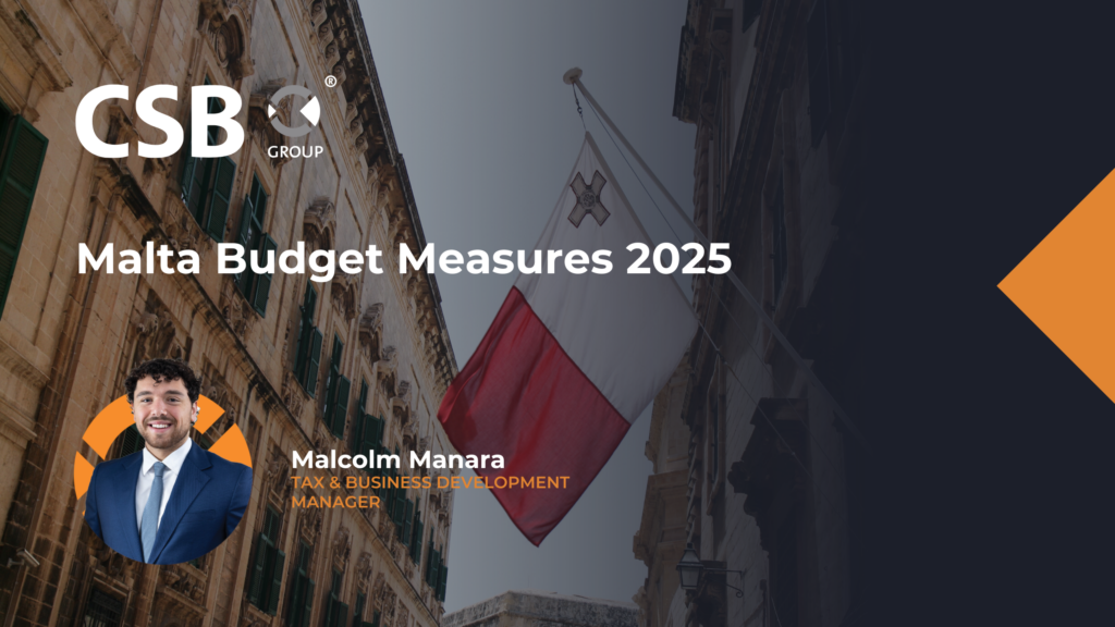 Malta Budget Measures 2025 - CSB Group