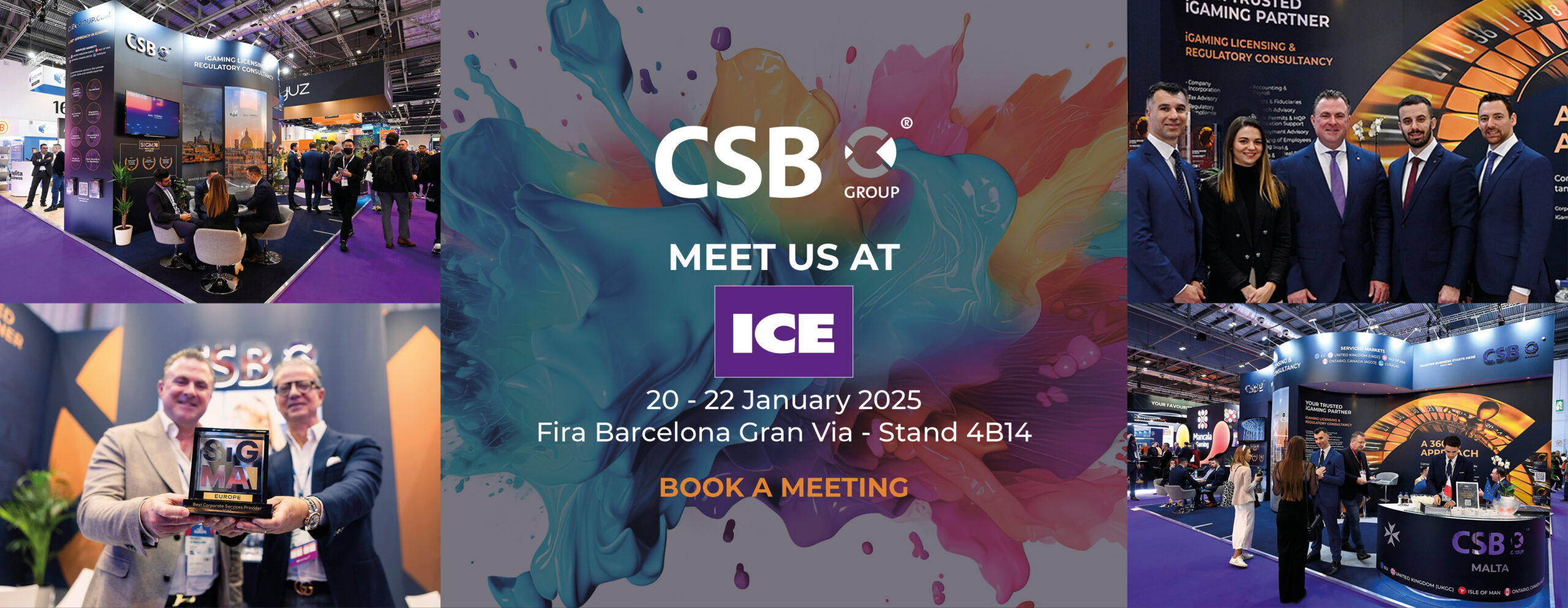 CSB Group to exhibit at ICE Barcelona 2025 - CSB Group