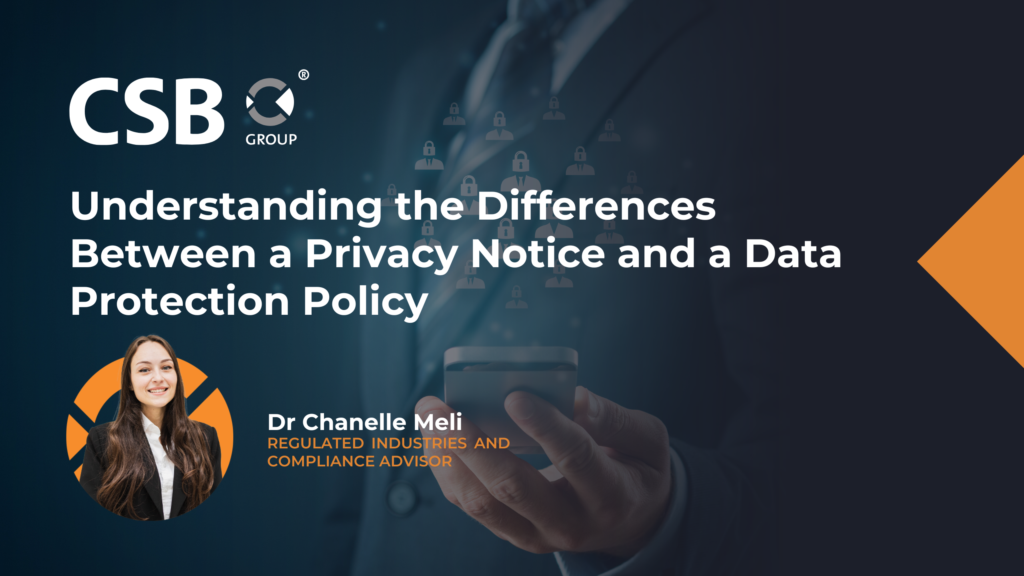 Understanding the Differences Between a Privacy Notice and a Data ...