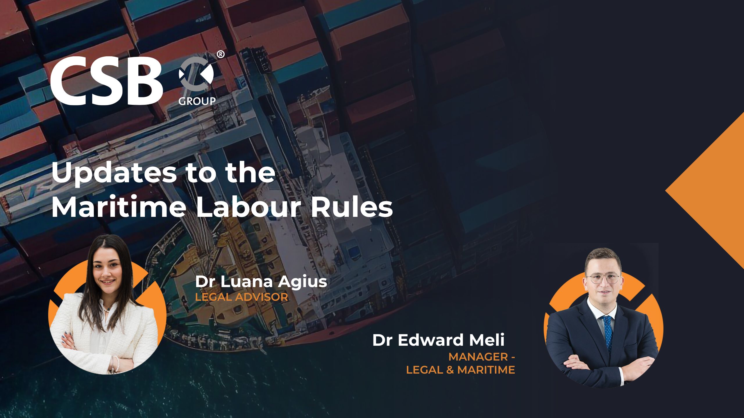 Updates to the Maritime Labour Rules - CSB Group