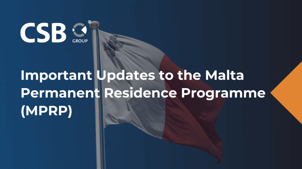 Important Updates to the Malta Permanent Residence Programme (MPRP ...