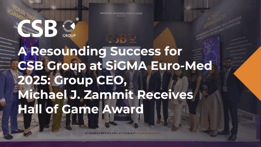 A Resounding Success for CSB Group at SiGMA Euro-Med 2025: Group CEO ...