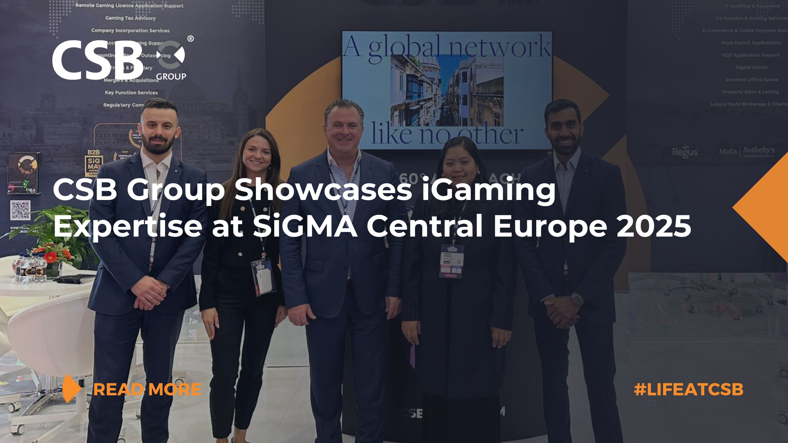 CSB Group Showcases iGaming Expertise at SiGMA Central Europe 2025 ...